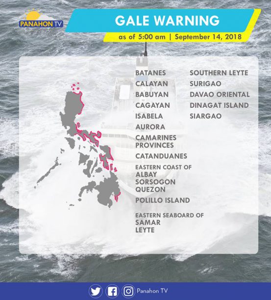 Gale Warning – PanahonTV