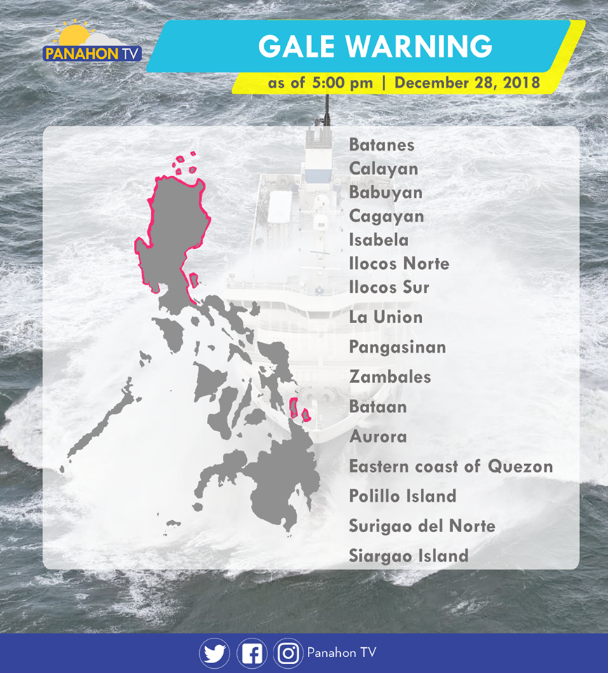 Gale Warning – PanahonTV