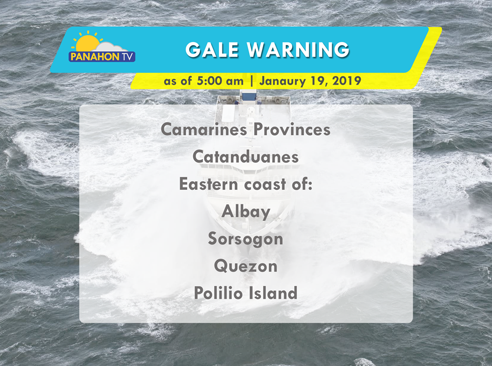 Gale Warning – PanahonTV