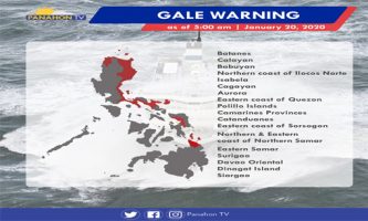 Gale Warning – PanahonTV