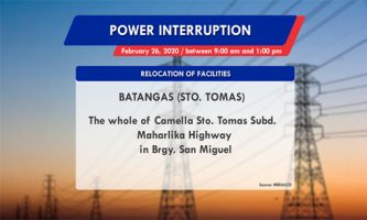 Power Interruption – PanahonTV